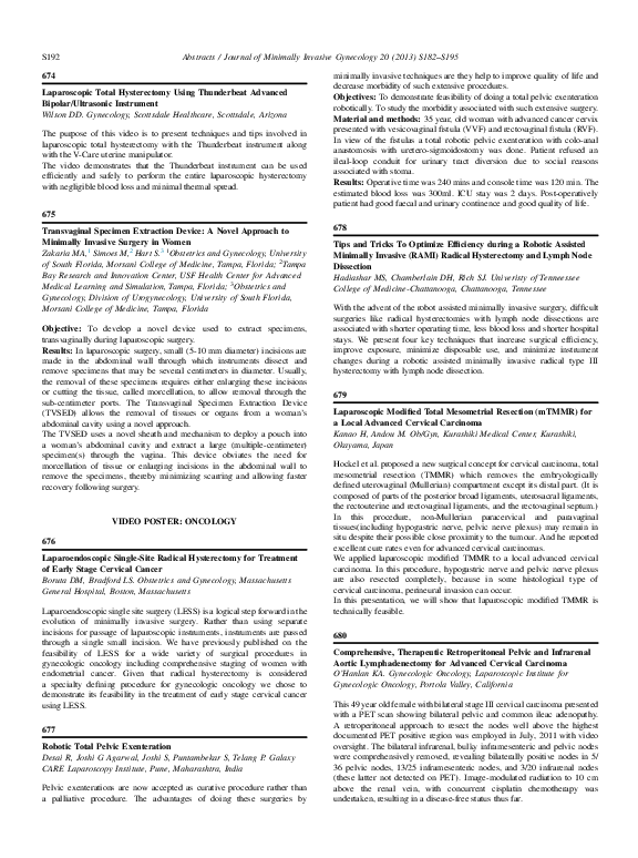 Robotic Total Pelvic Exenteration