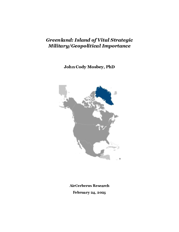 (PDF) Arctic Strategy Greenland