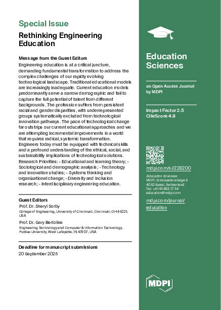 (PDF) Rethinking Engineering Education