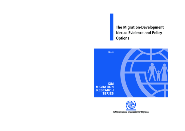 (PDF) The Migration–Development Nexus Evidence and Policy Options State ...