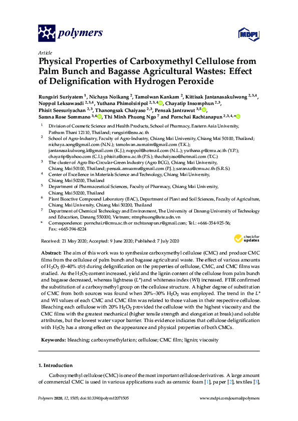 (PDF) Physical properties of carboxymethyl cellulose based nano ...