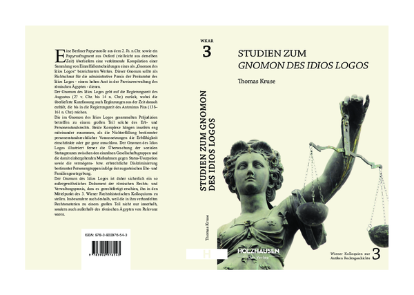 (PDF) "Freed and Astoi in the Gnomon of the Idios Logos and in Roman Egypt"