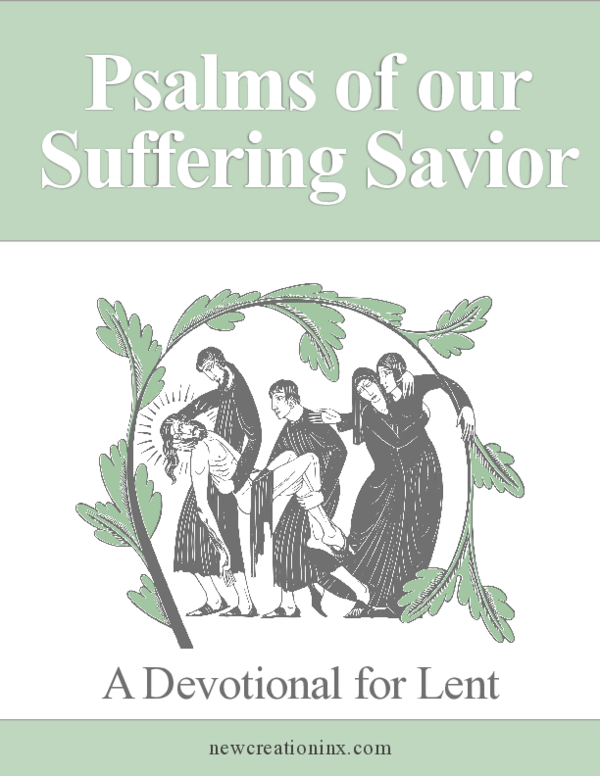 (PDF) Psalms of our Suffering Savior