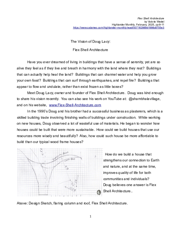 (PDF) Vision of Doug Lacy: Flex Shell Architecture