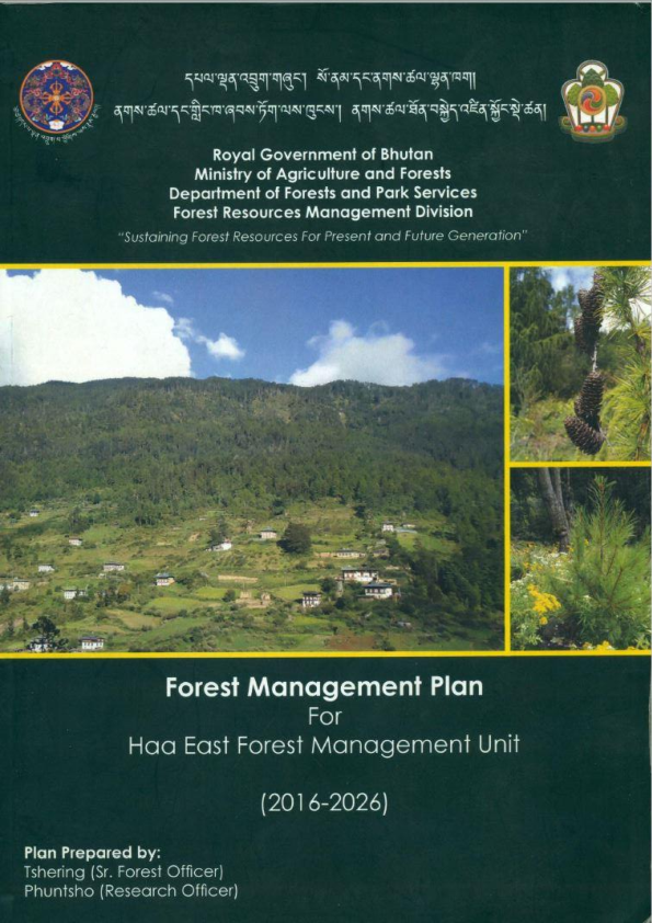 (PDF) Sustainable Forest Management Plan For Haa East Forest Management ...