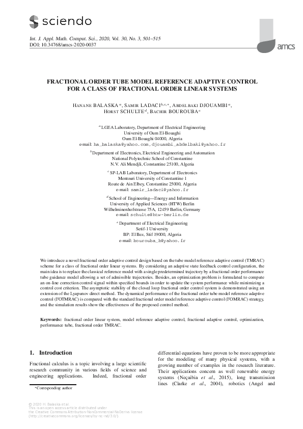 Fractional Order Tube Model Reference Adaptive Control For A Class Of Fractional Order Linear