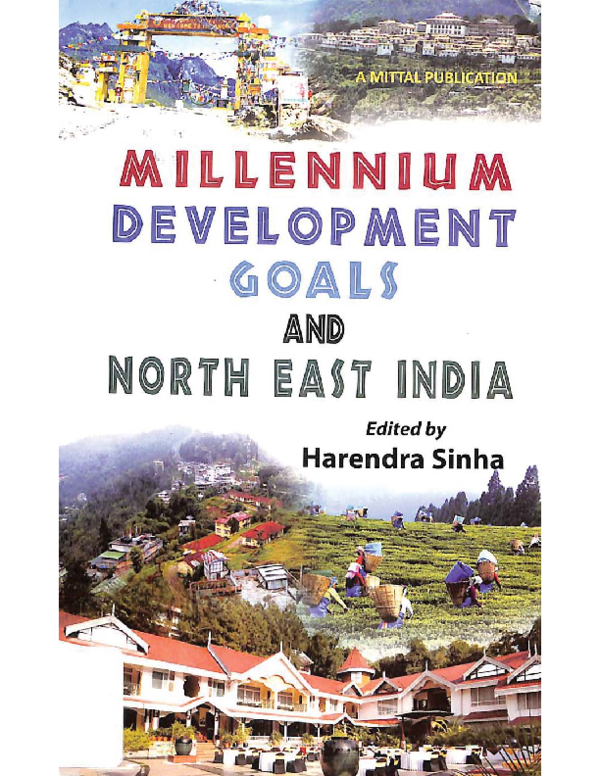 (PDF) Millennium Development Goals and North East India