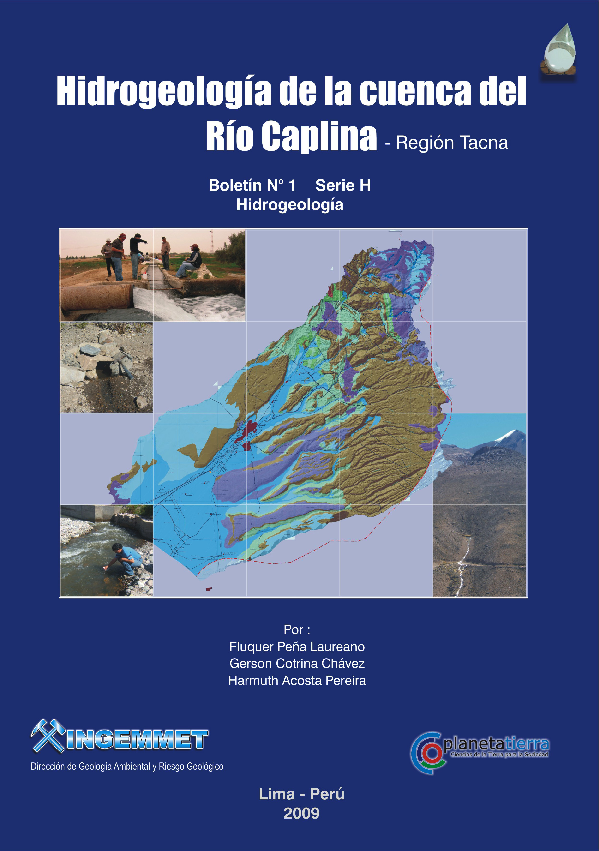 (PDF) Hidrogeología de la cuenca del río Caplina - Región Tacna - [Boletín H 1]