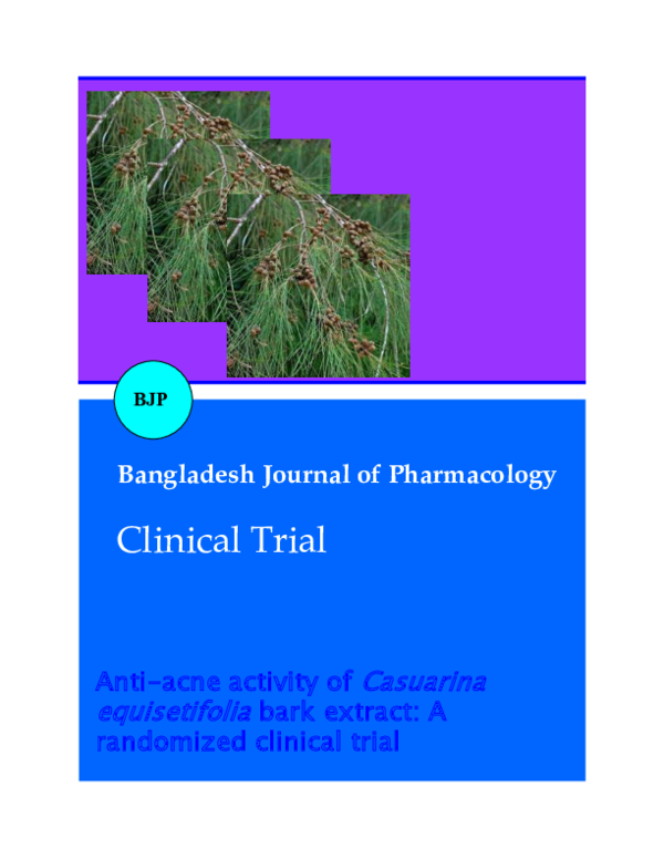(PDF) Anti-acne activity of Casuarina equisetifolia bark extract: A ...