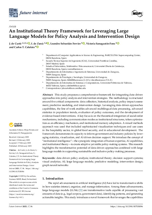 (PDF) An Institutional Theory Framework for Leveraging Large Language Models for Policy Analysis ...