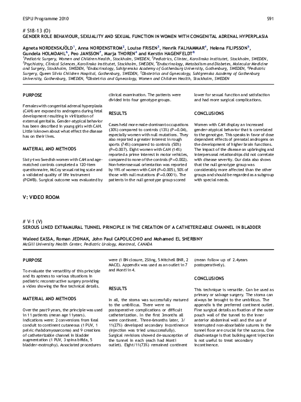 (PDF) Serous Lined Extramural Tunnel Principle in the Creation of a ...