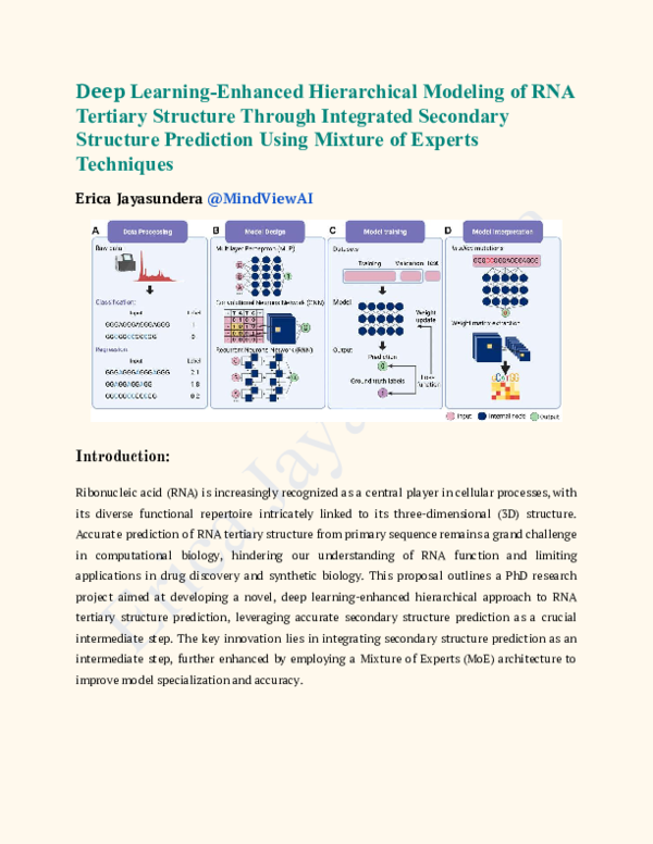 (PDF) PhD Proposal :Deep Learning-Enhanced Hierarchical Modeling of RNA Tertiary Structure ...