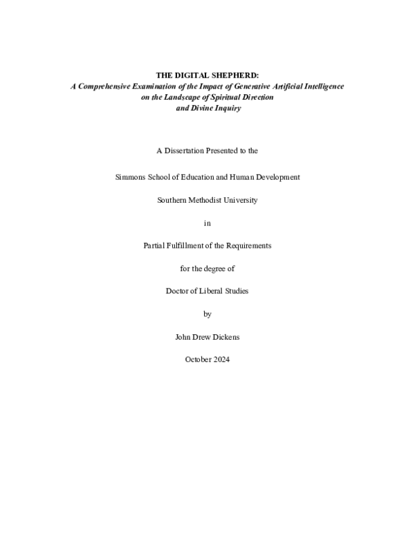 (PDF) THE DIGITAL SHEPHERD: A Comprehensive Examination of the Impact ...