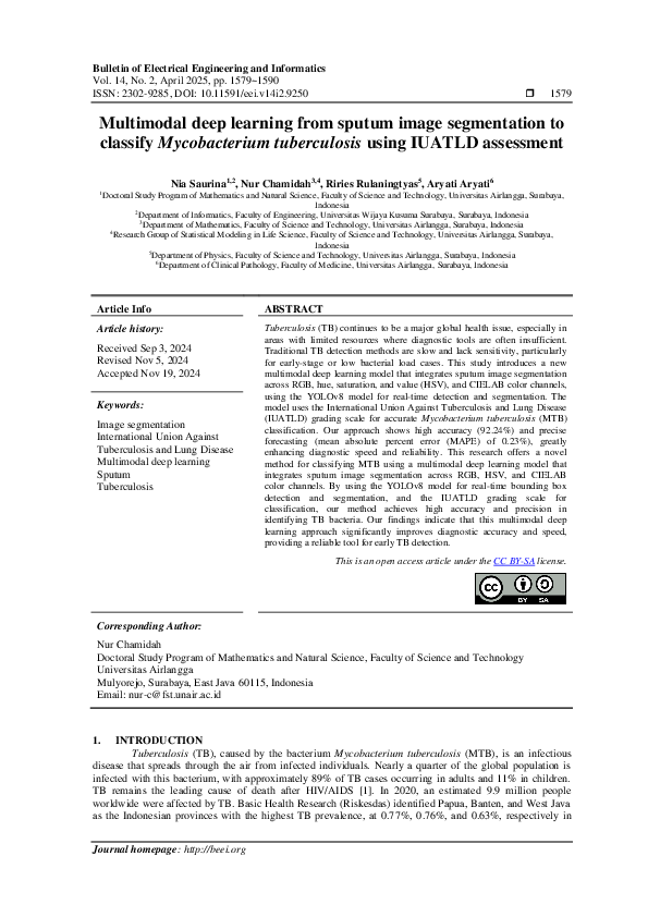 (PDF) Multimodal deep learning from sputum image segmentation to ...