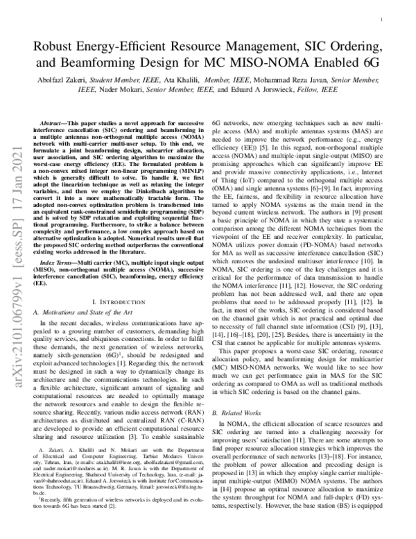 (PDF) Robust Energy-Efficient Resource Management, SIC Ordering, and Beamforming Design for MC ...