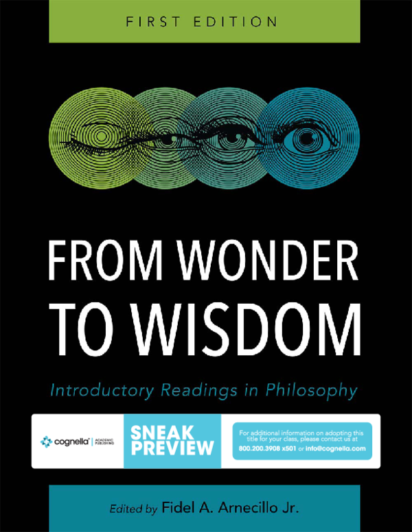 (PDF) From Wonder to Wisdom: Introductory Readings in Philosophy