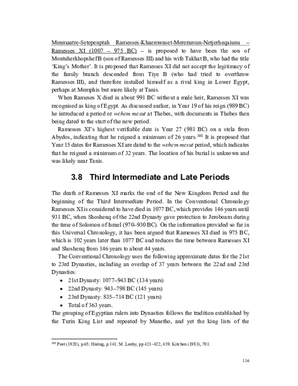 (PDF) Egyptian Third Intermediate Period - Ch.3.8 of Seeds of Western ...