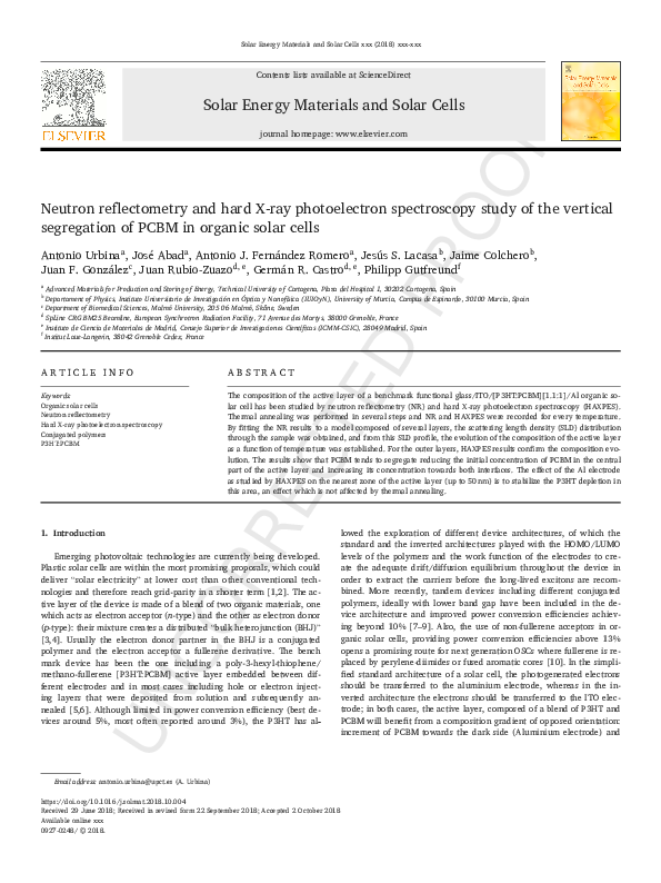 (PDF) Neutron reflectometry and hard X-ray photoelectron spectroscopy ...