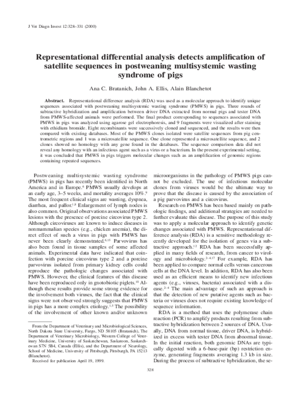 (PDF) Representational Differential Analysis Detects Amplification of Satellite Sequences in ...