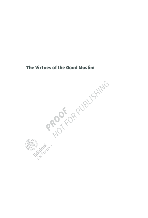 (PDF) The Virtues of the Good Muslim