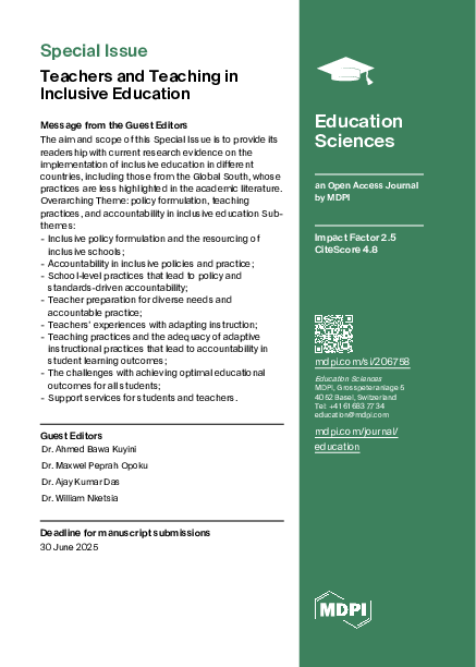 (PDF) Teachers and Teaching in Inclusive Education