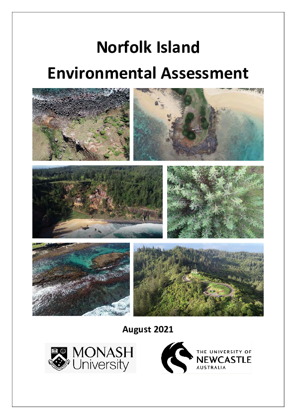 (PDF) Norfolk Island Environmental Assessment