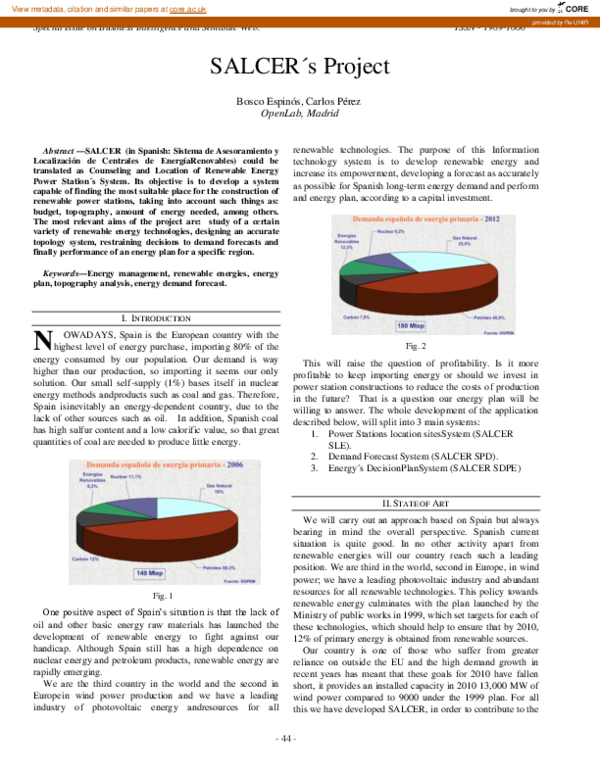 (PDF) SALCER´s Project