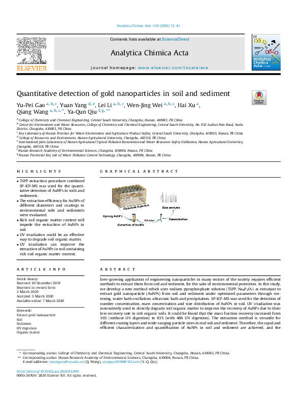 Quantitative detection of gold nanoparticles on individual, unstained cancer cells by scanning ...