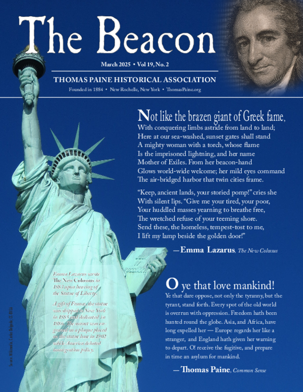 (PDF) PALESTRA - THOMAS PAINE HISTORICAL ASSOCIATION