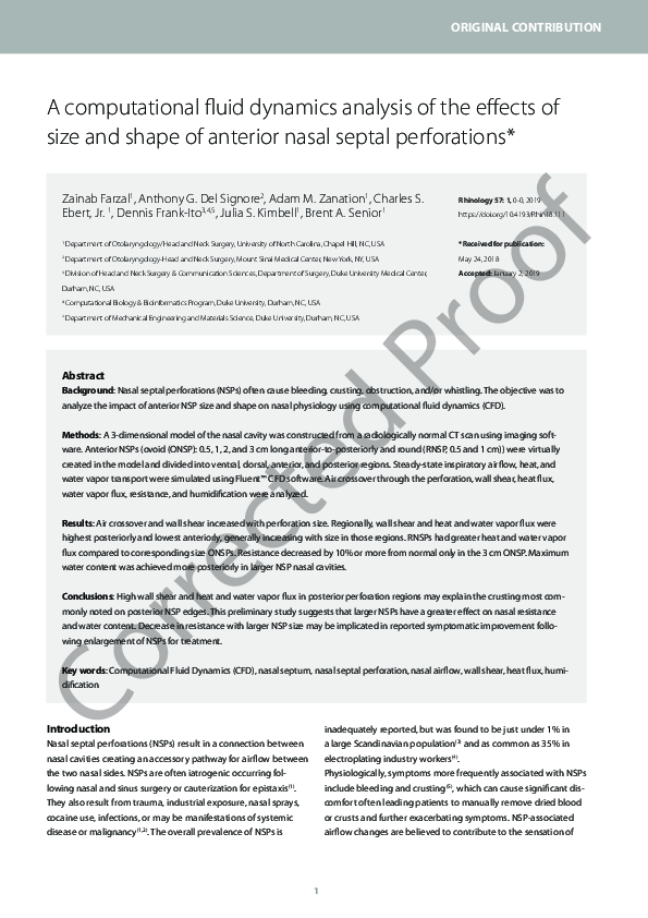 (PDF) A computational fluid dynamics analysis of the effects of size ...
