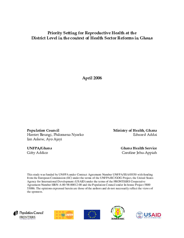 (PDF) Population Council
