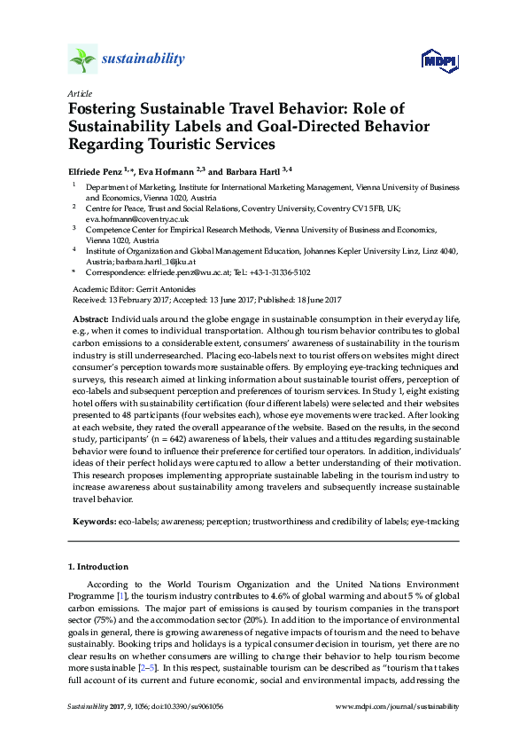(PDF) Comparing models of consumer behaviour