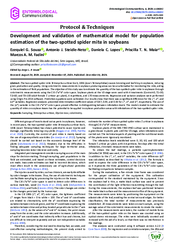 (PDF) Development and validation of mathematical model for population estimation of the two ...