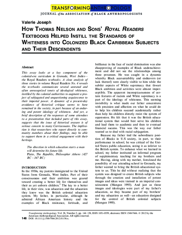 (PDF) How Thomas Nelson and Sons' Royal Readers Textbooks Helped ...
