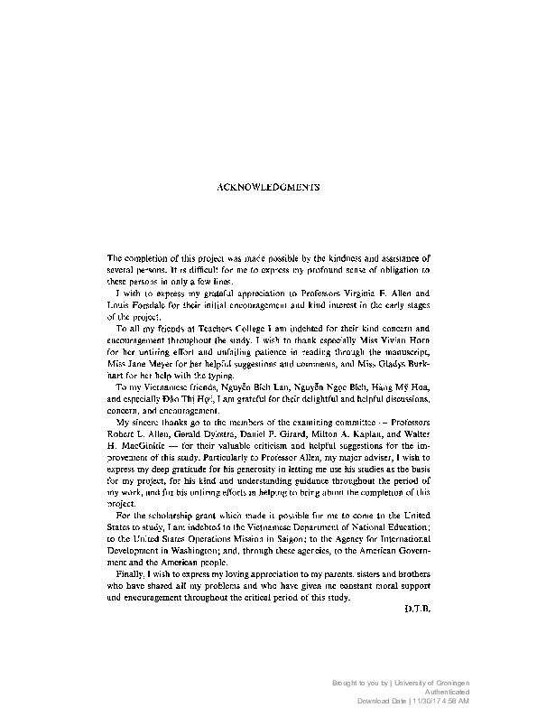 (PDF) A tagmemic comparison of the structure of English and Vietnamese ...