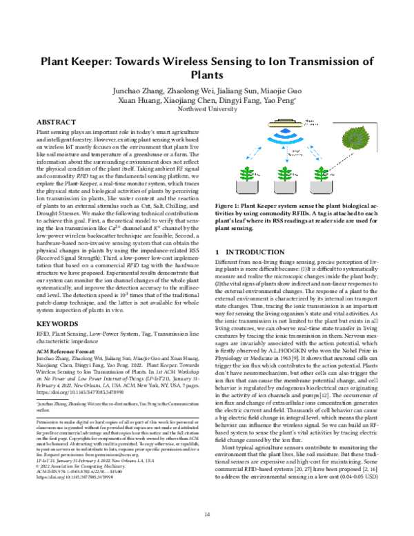 (PDF) Plant Keeper