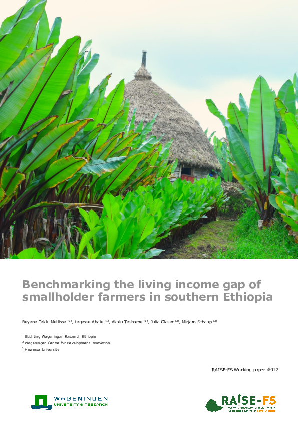 (PDF) Benchmarking the living income gap of smallholder farmers in ...