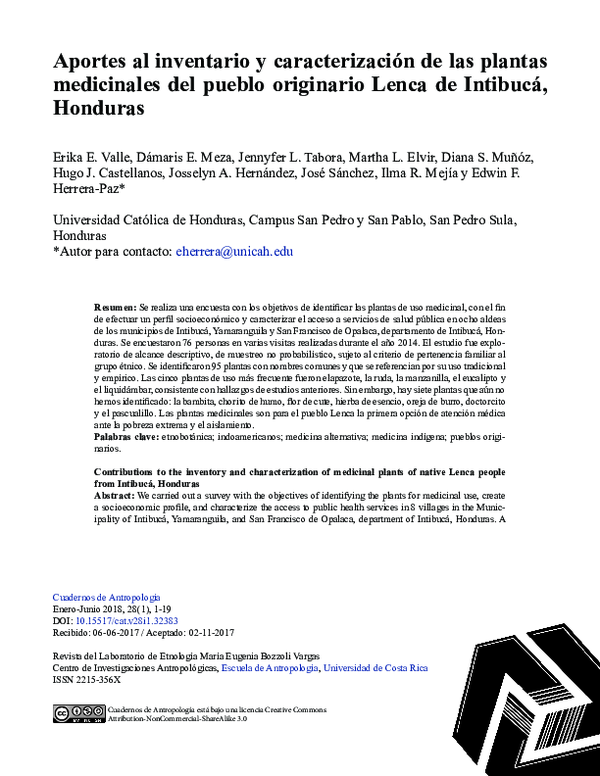 (PDF) Aportes al inventario y caracterización de las plantas ...