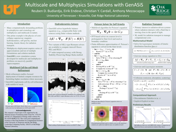 (PDF) Multiscale and Multiphysics Simulations with GenASiS