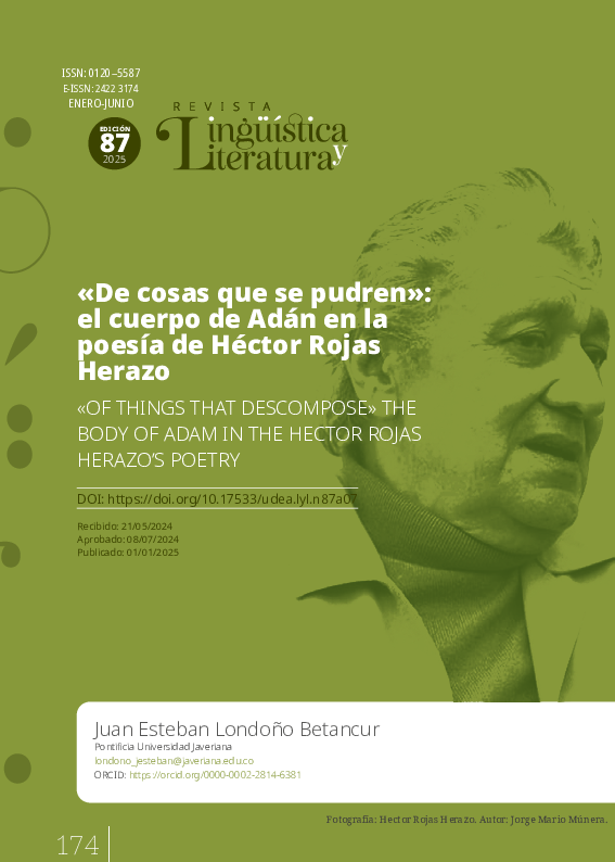 (PDF) De cosas que se pudren: el cuerpo de Adán en la poesía de Héctor ...
