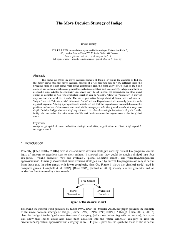 (PDF) THE MOVE-DECISION STRATEGY OF Indigo