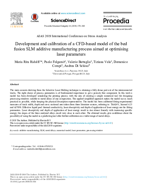 (PDF) Development and calibration of a CFD-based model of the bed ...