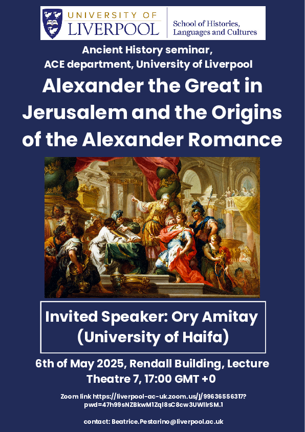 (PDF) Alexander the Great in Jerusalem and the Origins of the Alexander ...
