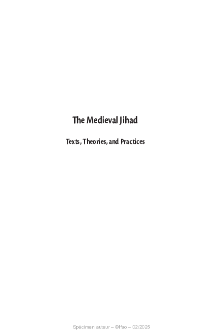 (PDF) Can we Talk About “Holy War” in al-Andalus? Jihad—and Beyond— in ...