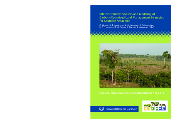 (PDF) Interdisciplinary Analysis and Modeling of Carbon-Optimized Land ...