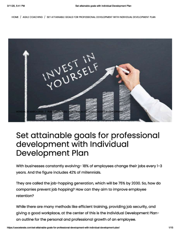 (PDF) Professional development