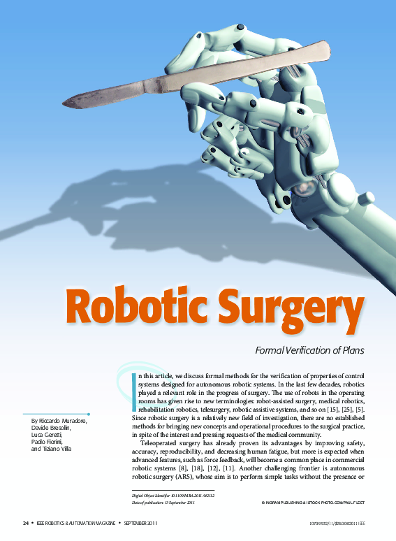 (PDF) Robotic Surgery