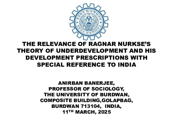 (PDF) RAGNAR NURKSE’S THEORY OF UNDERDEVELOPMENT AND DEVELOPMENT WITH ...