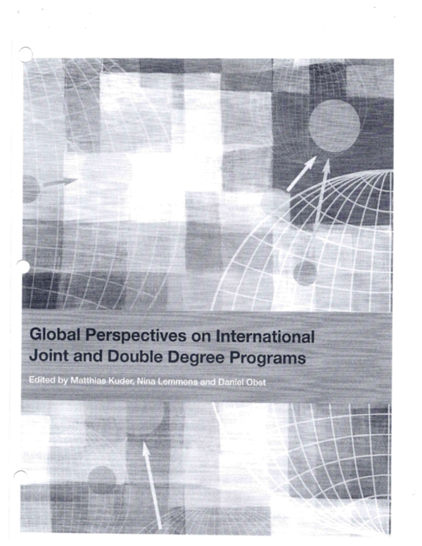 (PDF) International Joint and Double Degrees