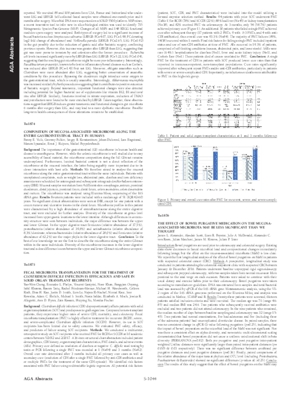 (PDF) Tu1876 - The Effect of Bowel Purgative Medication on the Mucosa ...